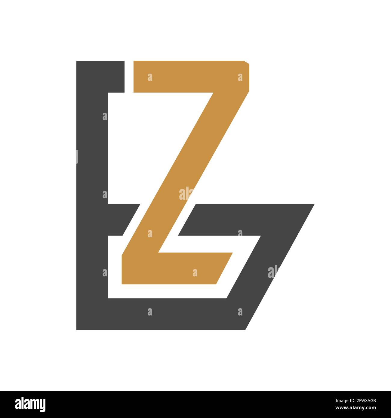 Alphabet letters Initials Monogram logo BZ, ZB, Z and B Stock Vector ...