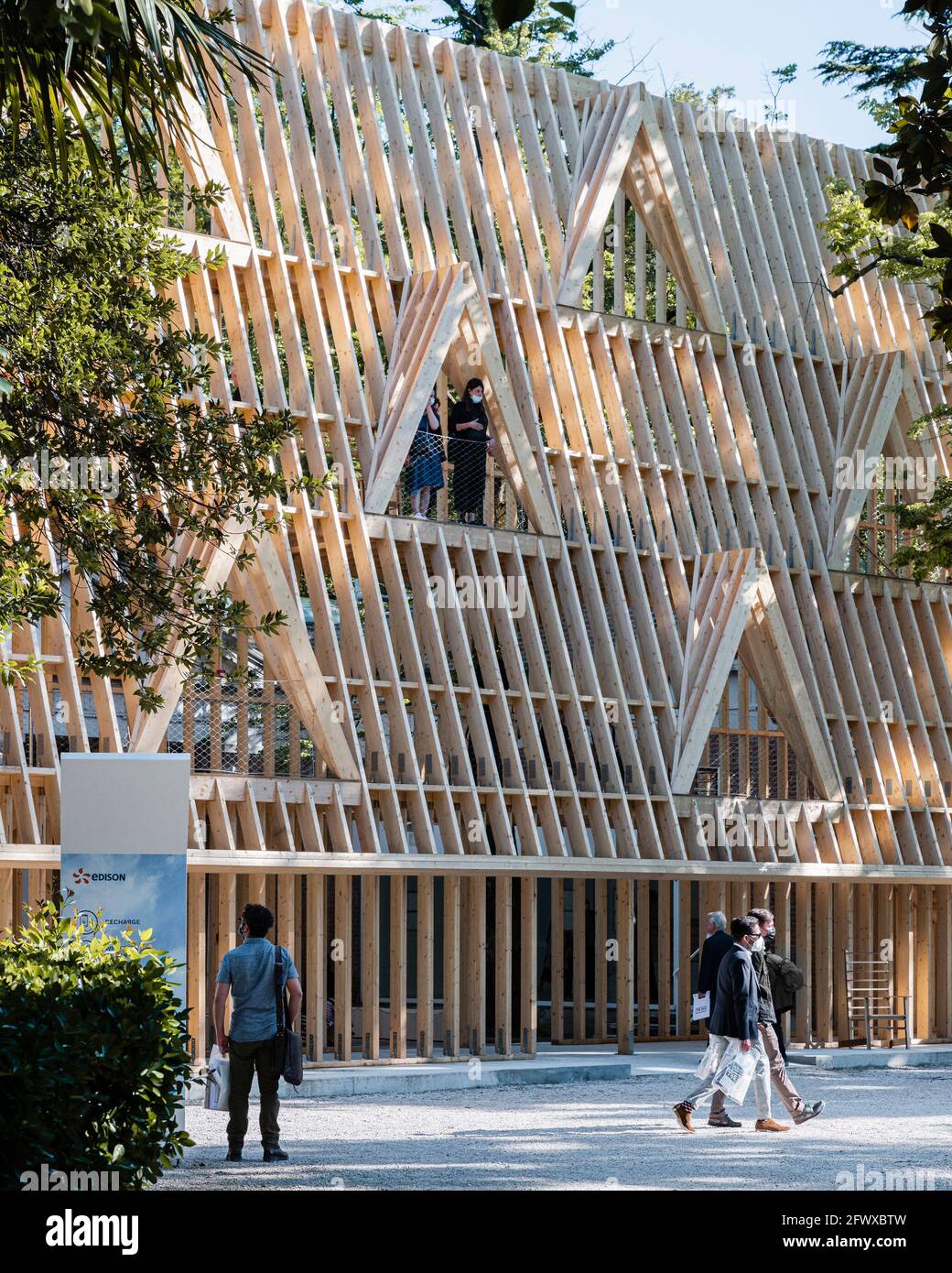 American pavilion venice biennale hi-res stock photography and images ...