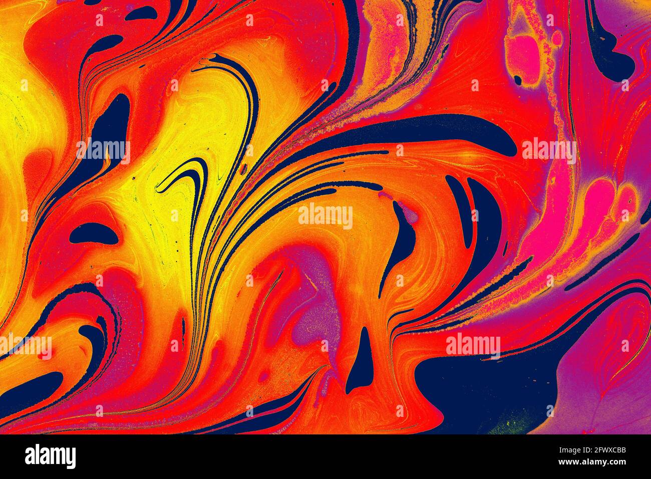 Intensive colorful mix of vibrant colors. Abstract modern background ...