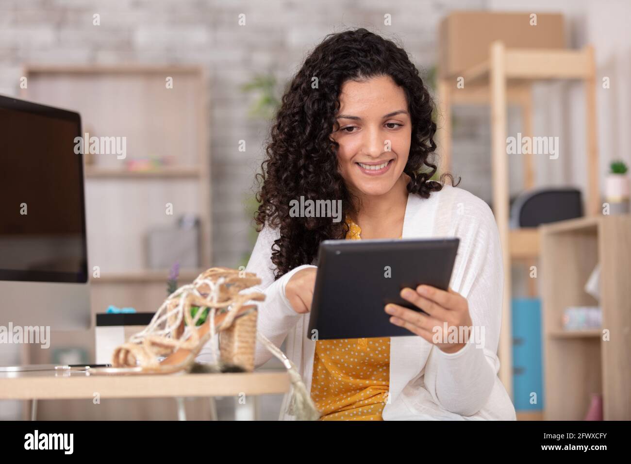 Selling used shoes hi-res stock photography and images - Alamy