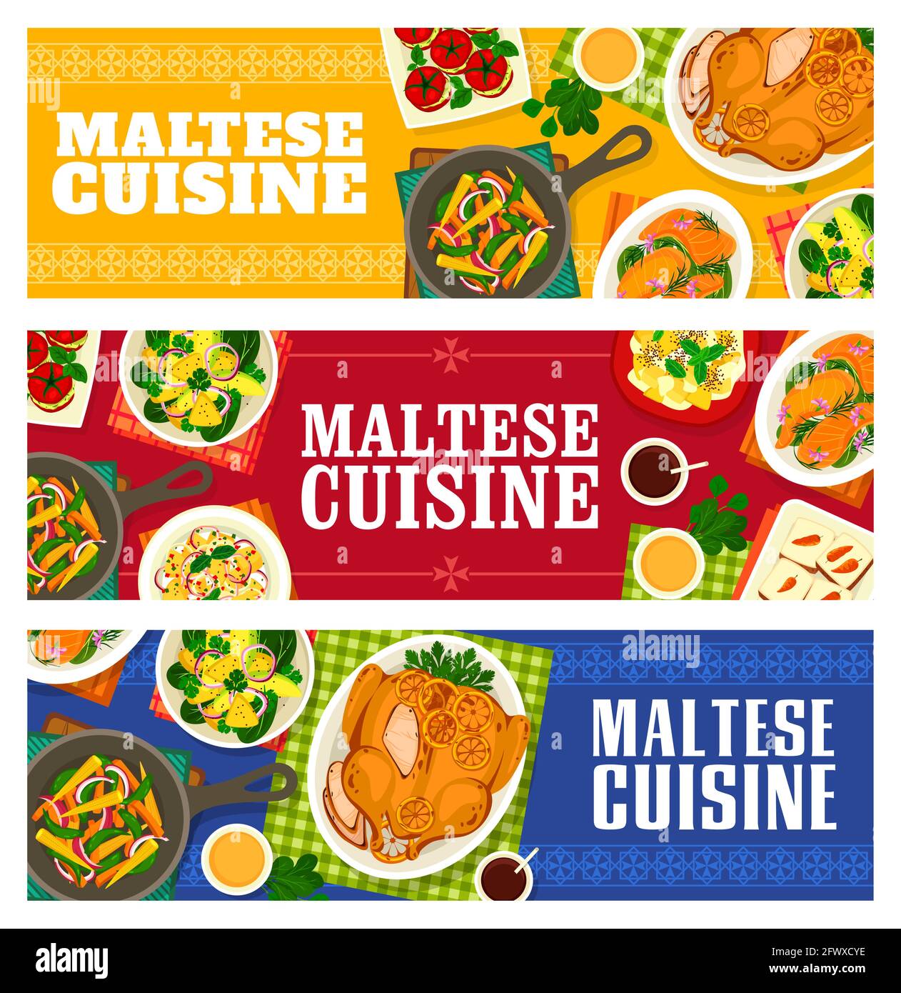 Fish restaurant malta Cut Out Stock Images & Pictures - Alamy