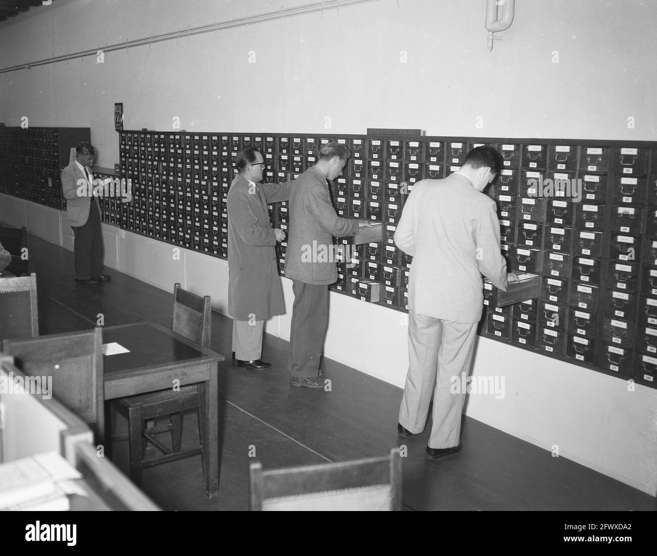 Opening University Library, Rotterdam, July 22, 1957, Openings ...