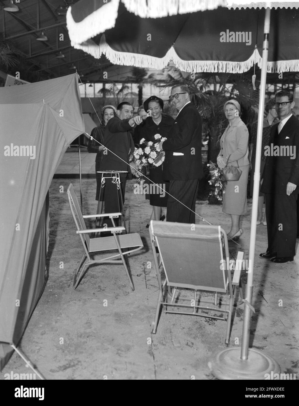 Opening of the International Ladies' Fair at the RAI by Mrs. Van Hall ...