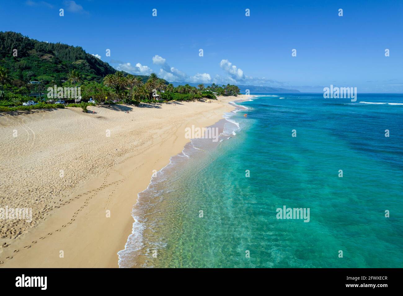 Drone hawaii sunset hi-res stock photography and images - Alamy