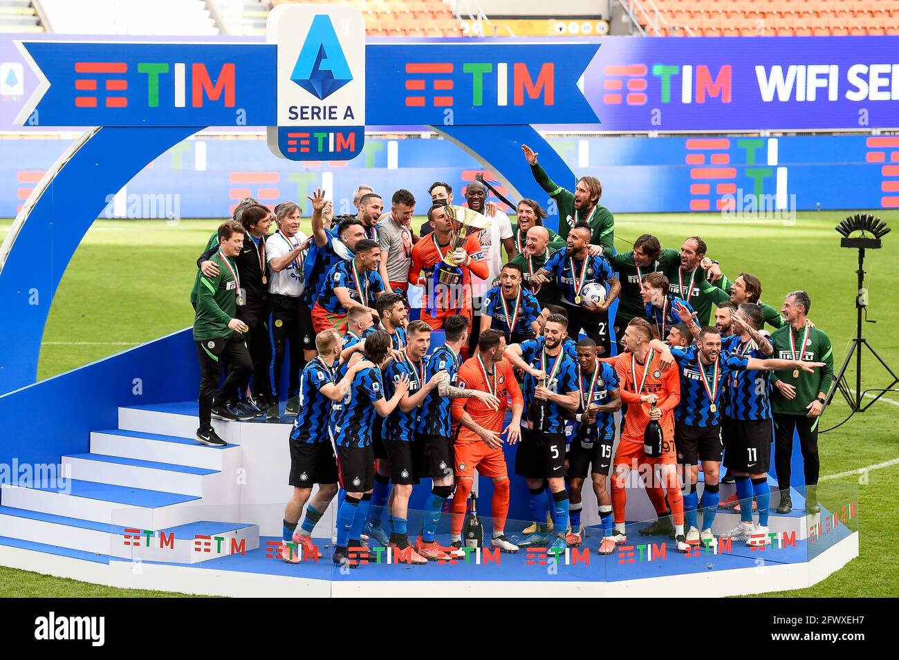 Christian eriksen inter milan trophy hi-res stock photography and ...