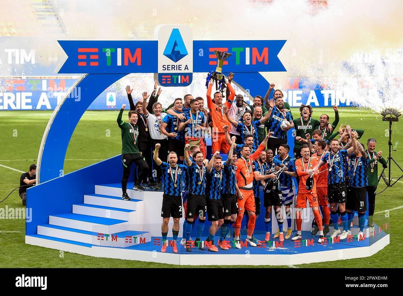 Christian eriksen inter milan trophy hi-res stock photography and ...