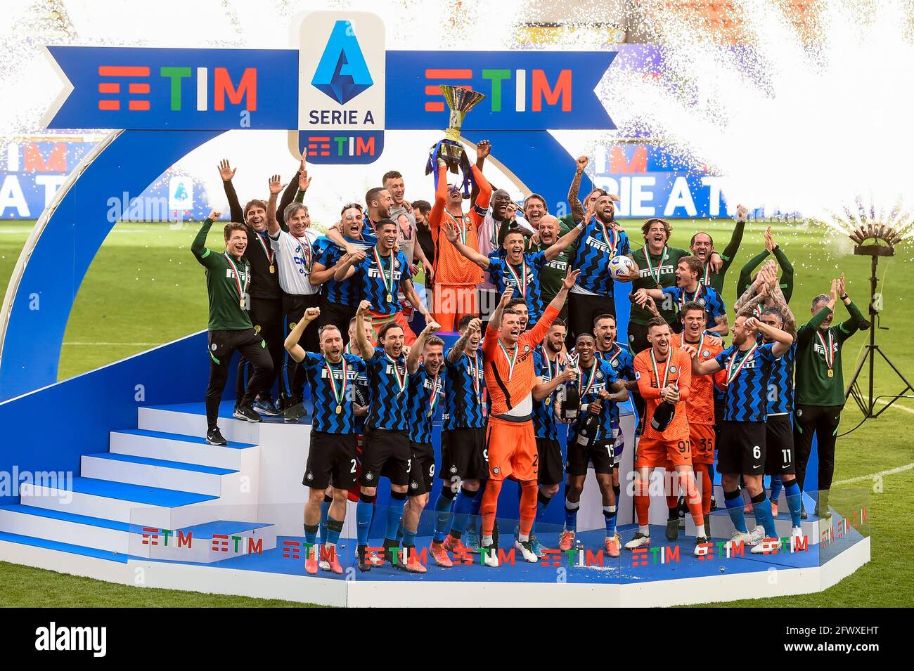 Christian eriksen inter milan trophy hi-res stock photography and ...