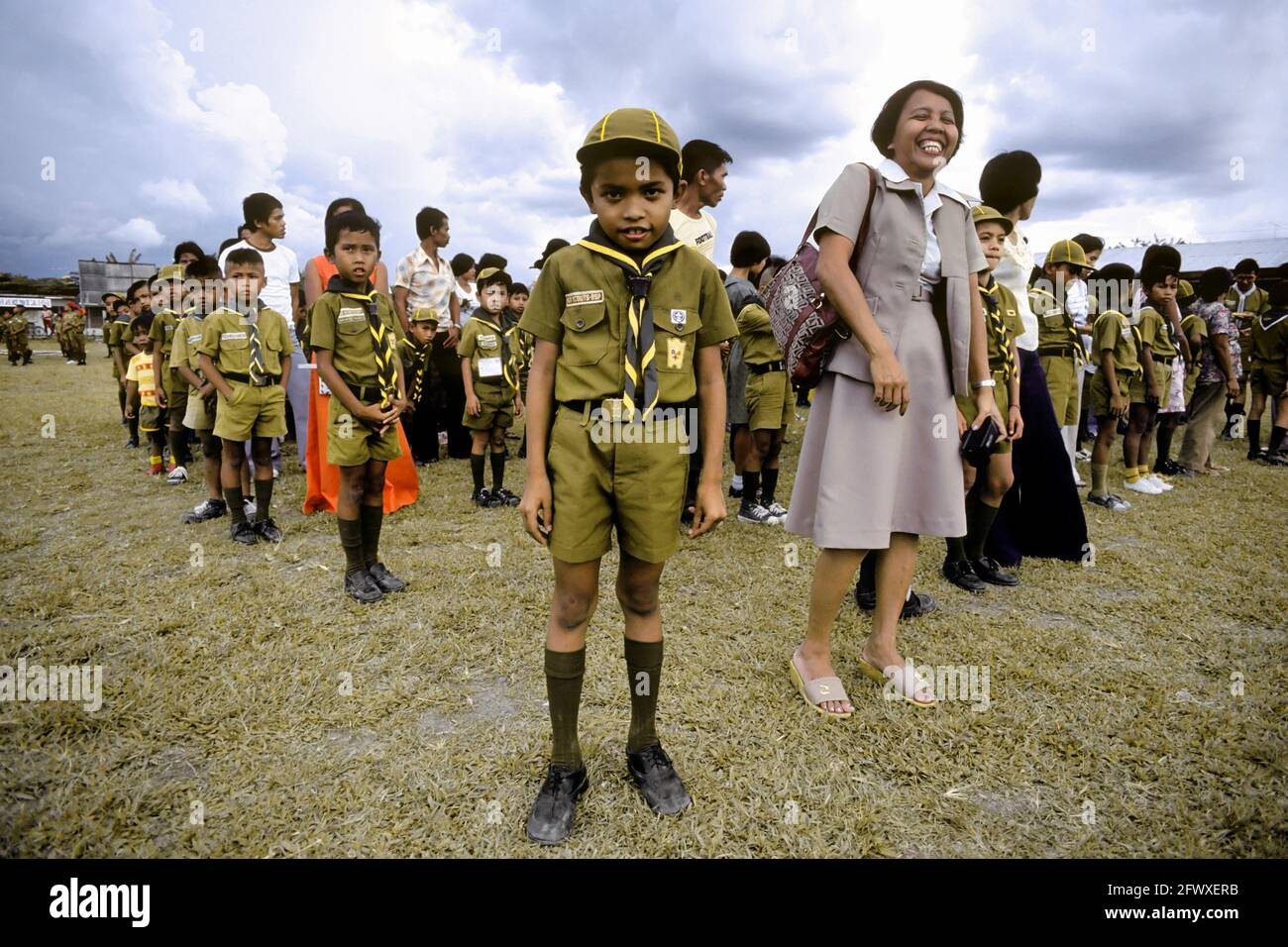 Filipino Cub Scouts Stock Photo - Alamy