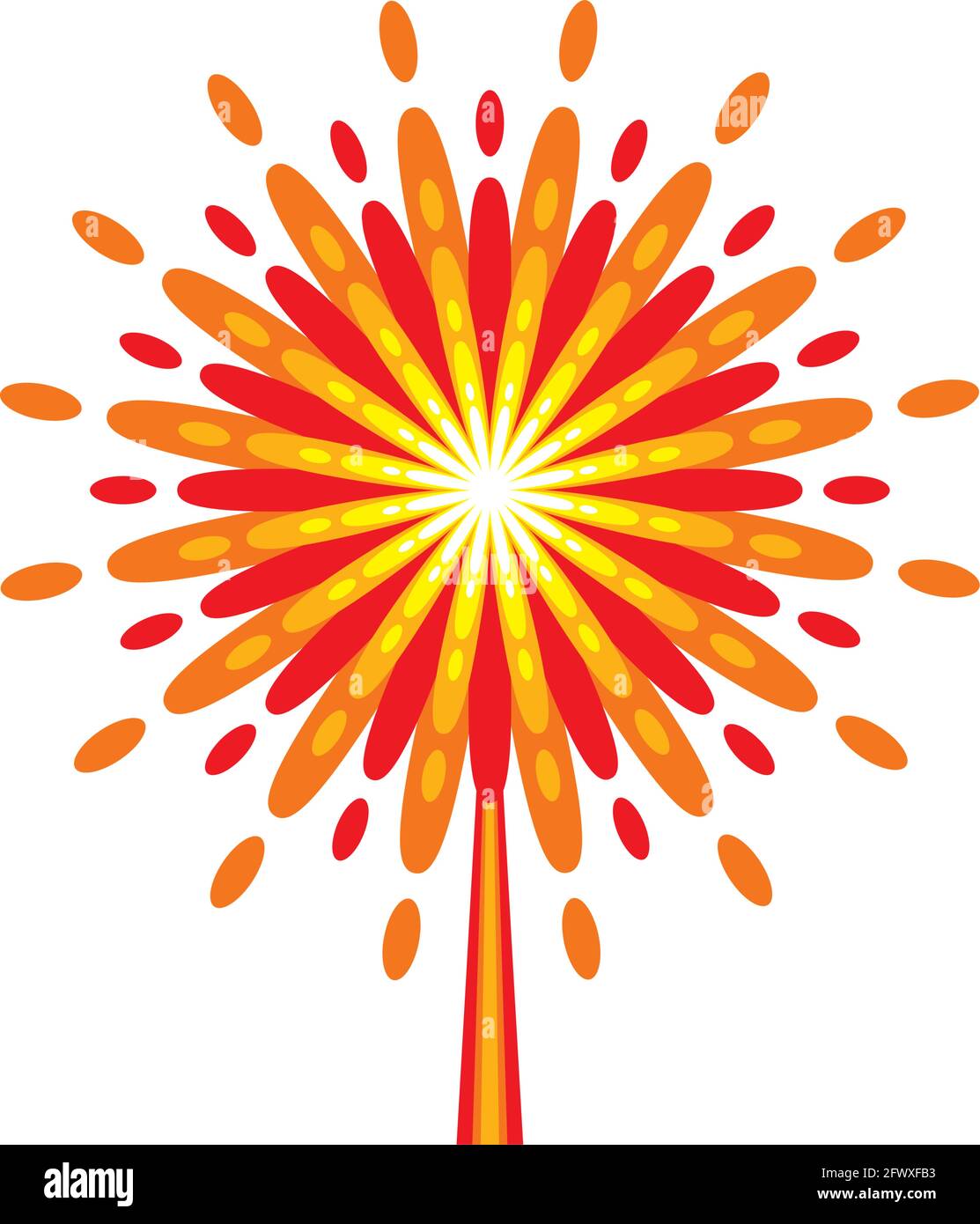 explosion fireworks celebration Stock Vector Image & Art - Alamy