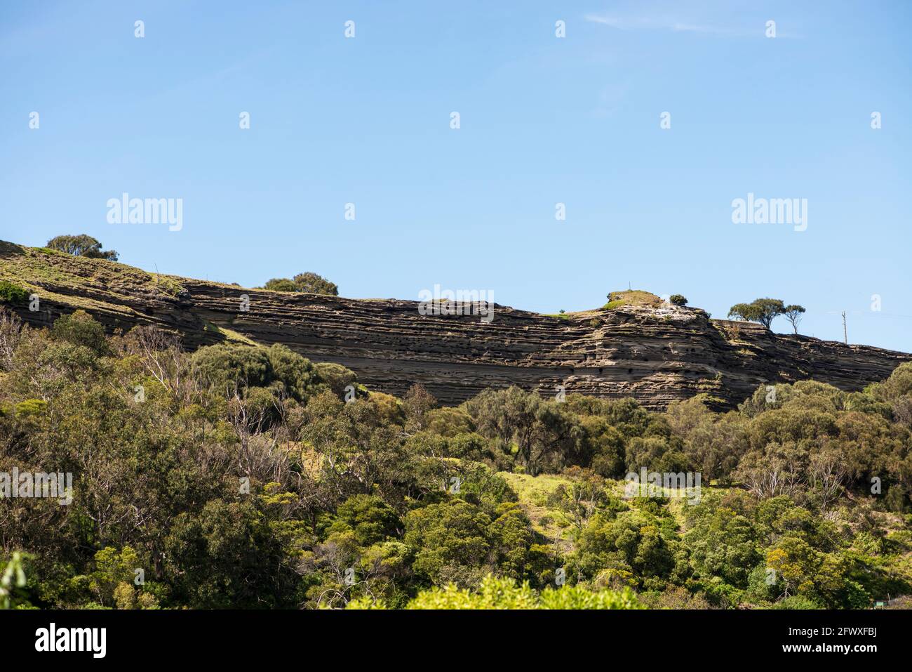 Sedimentary rocks victoria australia hi-res stock photography and ...