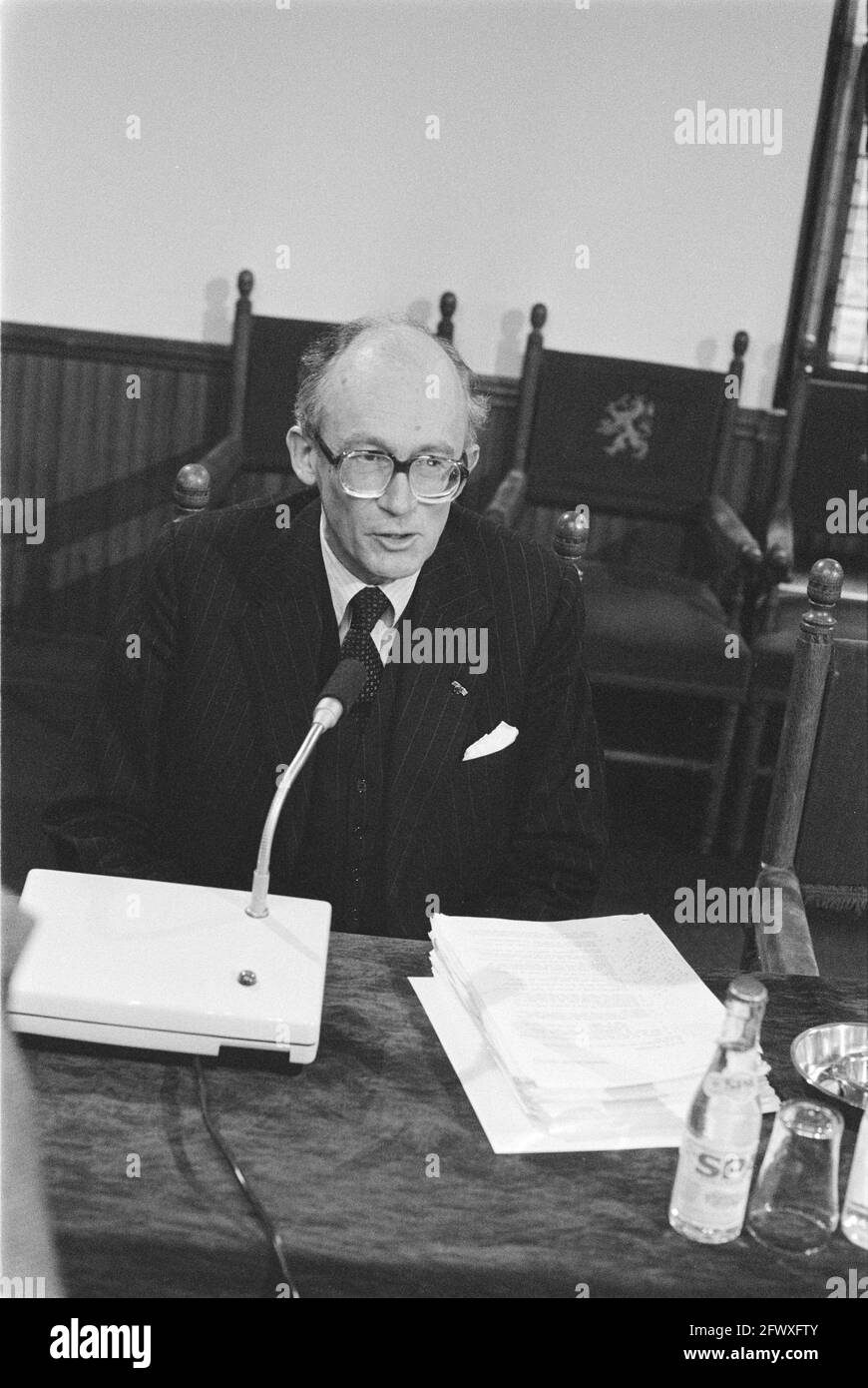 RSV Inquiry Committee; witness mr. H. J. Witteveen, March 22, 1984 ...