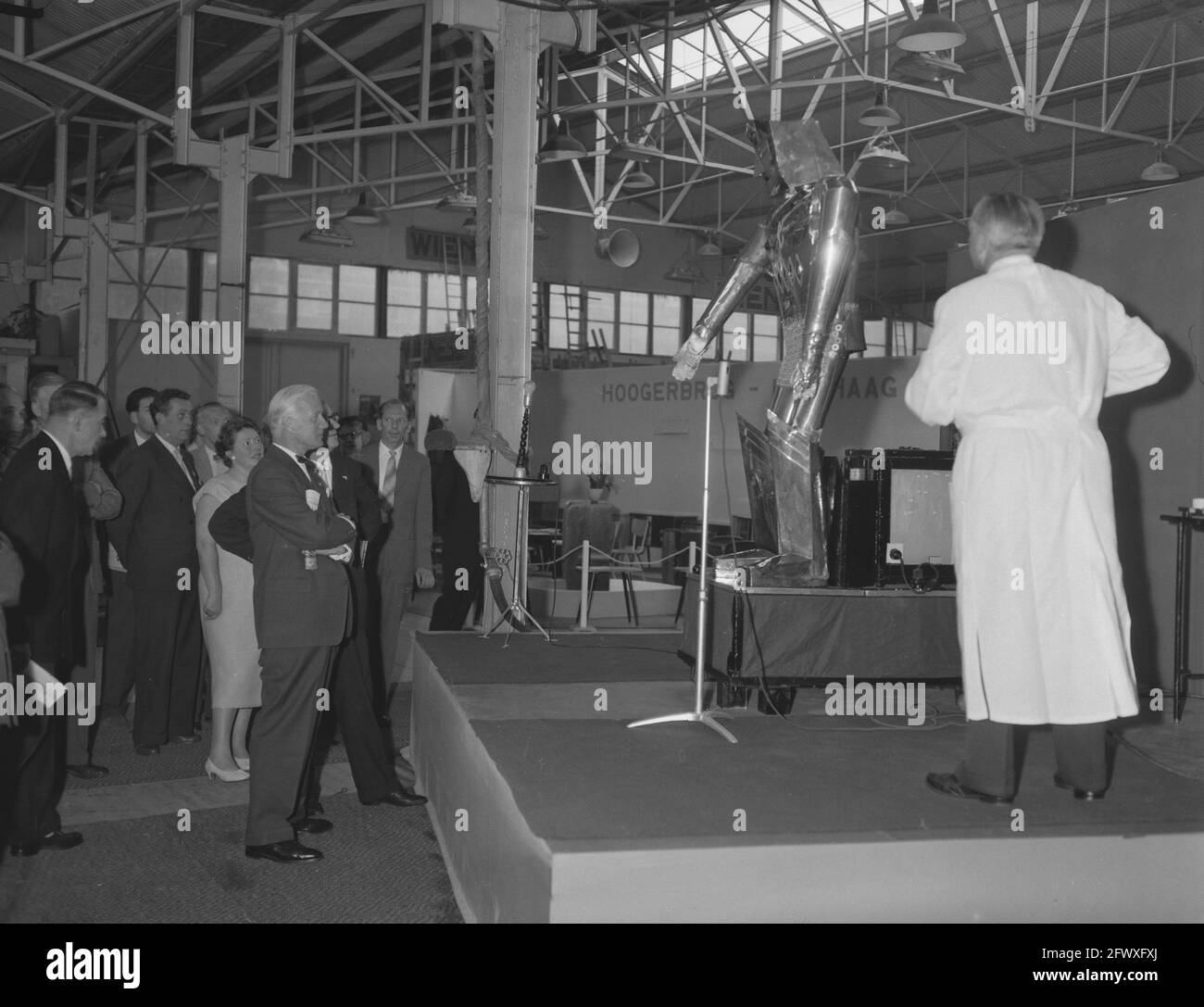 Opening of the Firato by alderman van Wijck in the RAI building in ...