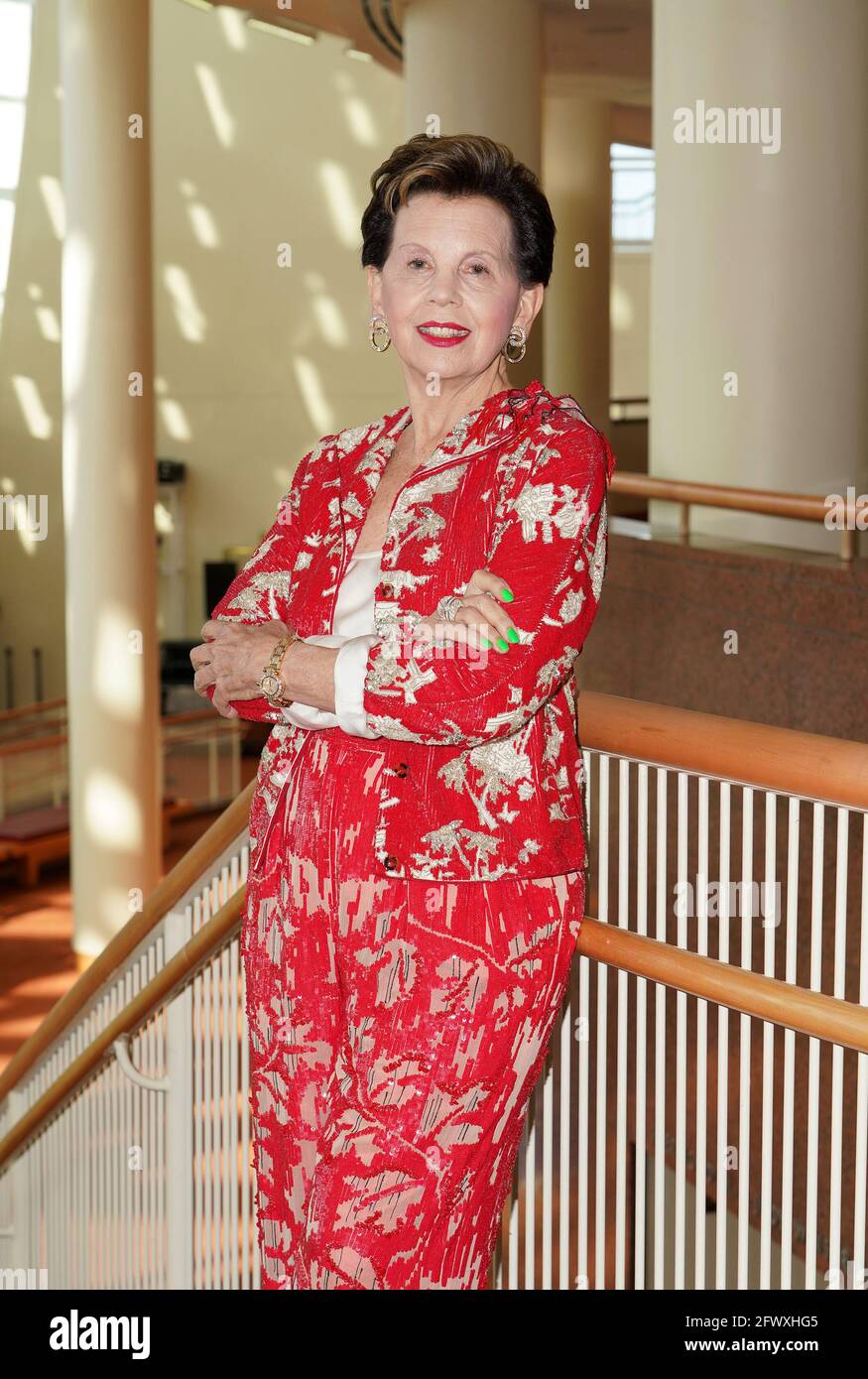 MIAMI, FL- MAY 22: Adrienne Arsht poses during the Adrienne Arsht ...