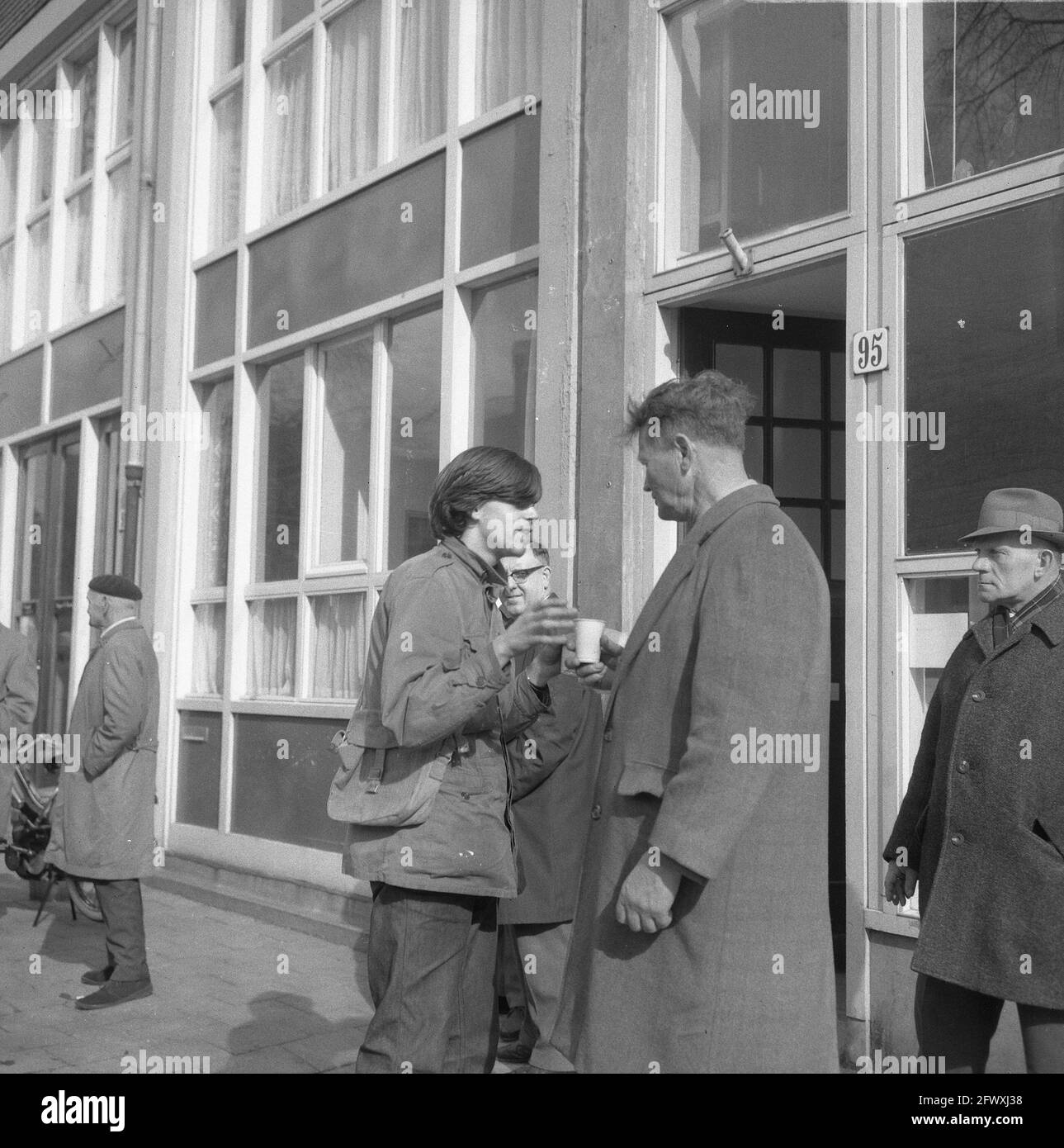 Provo hands out coffee hi-res stock photography and images - Alamy