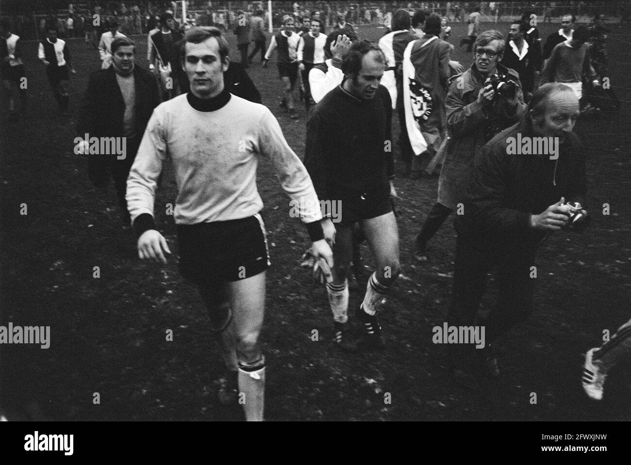 PSV against Feijenoord, November 8, 1970, sports, soccer, The ...
