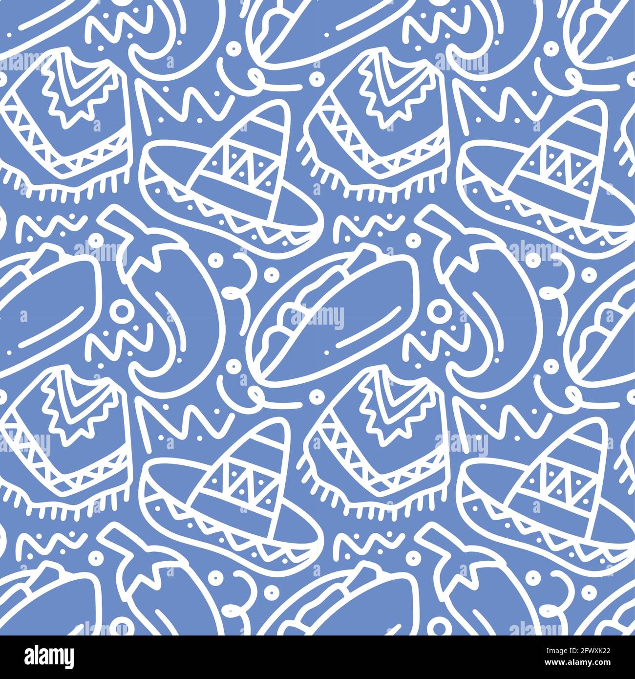 Aztec line drawing hi-res stock photography and images - Alamy