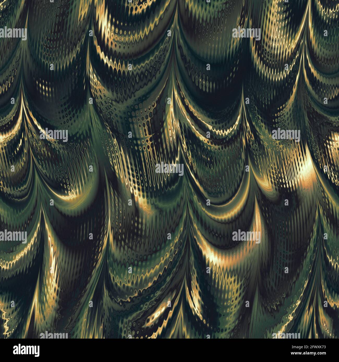 Artistic illustration of Mother of Pearl wavy pattern. Iridescent ...
