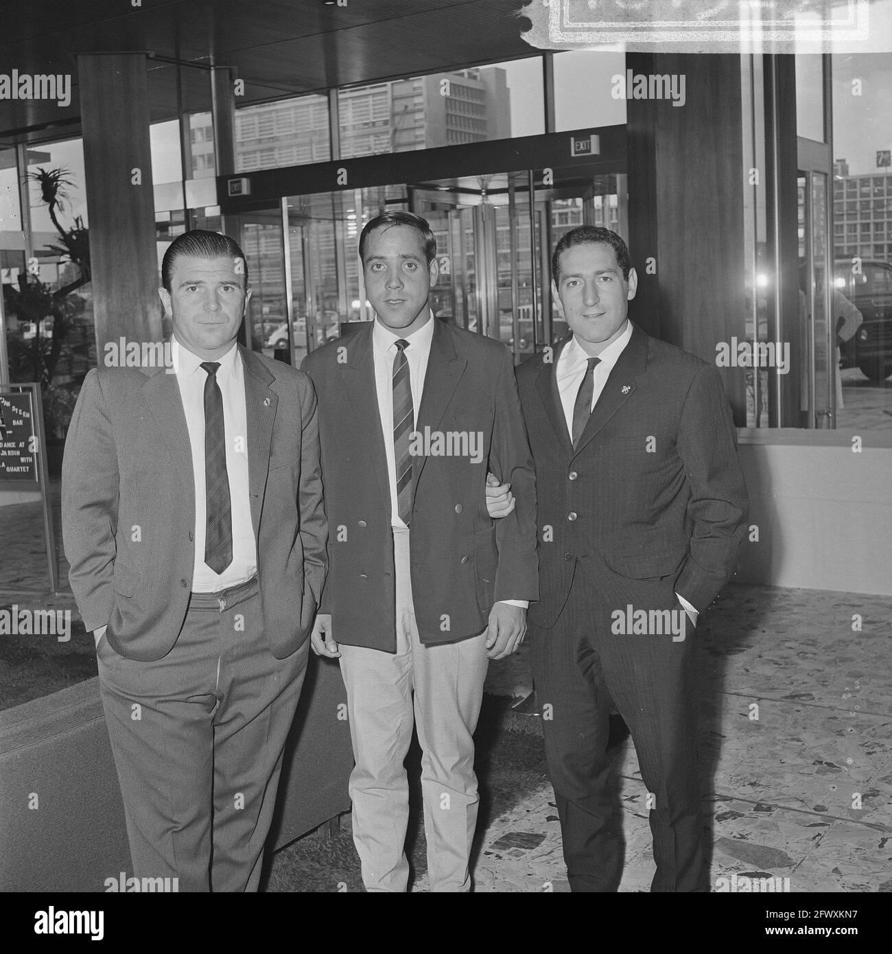 Puskas visited Faas Wilkes in Rotterdam, players in Hil, September 7 ...