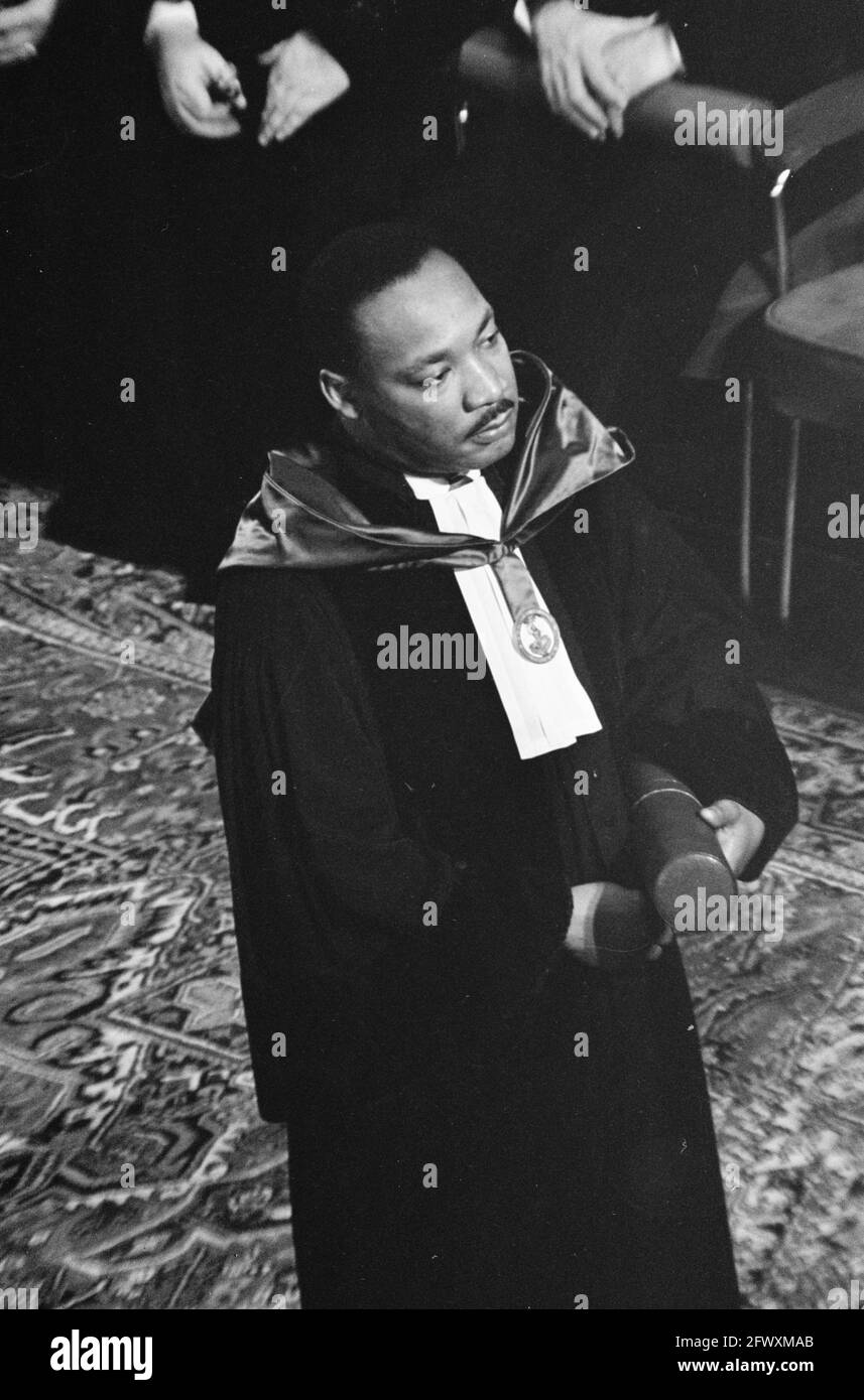 Honorary doctorate in social sciences awarded to Martin Luther King. Dr ...