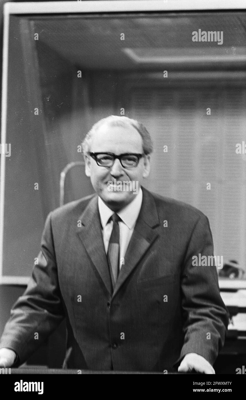 Quiz Tel uit je winst , Theo Eerdmans, 6 February 1967, Quizzes, The ...