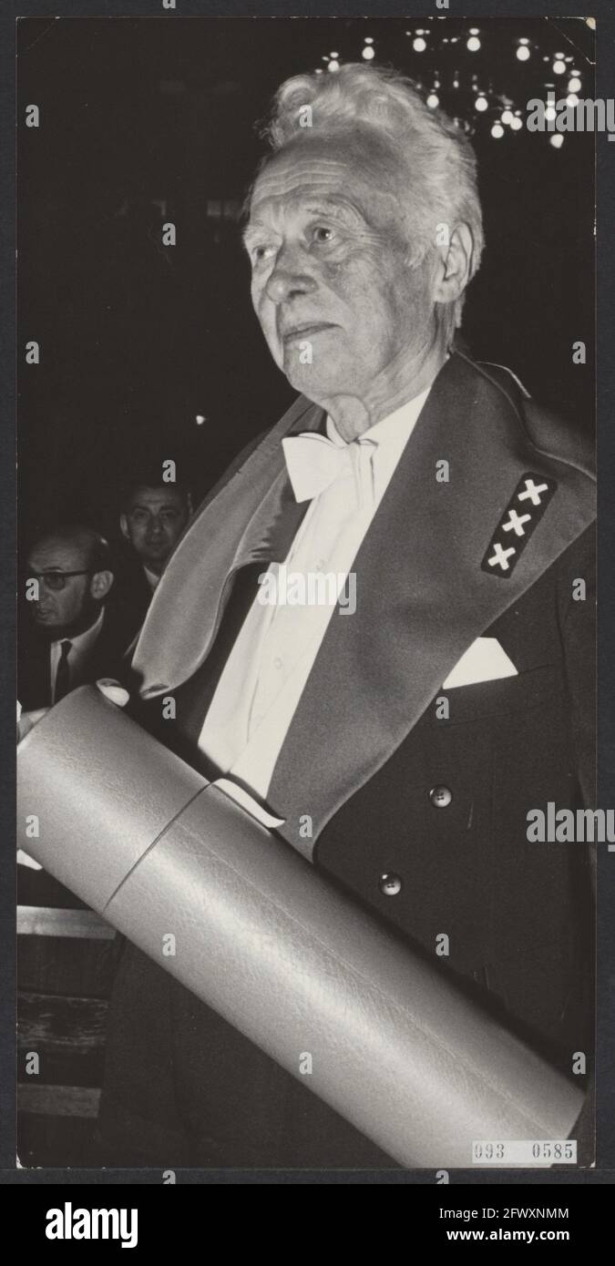 honorary doctorates, universities, Gehrel W., June 24, 1968, honorary ...