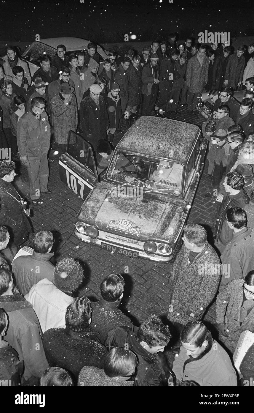 Ralley of Monte Carlo, the ladies' squad, Rosemarie Smith and Valerie ...