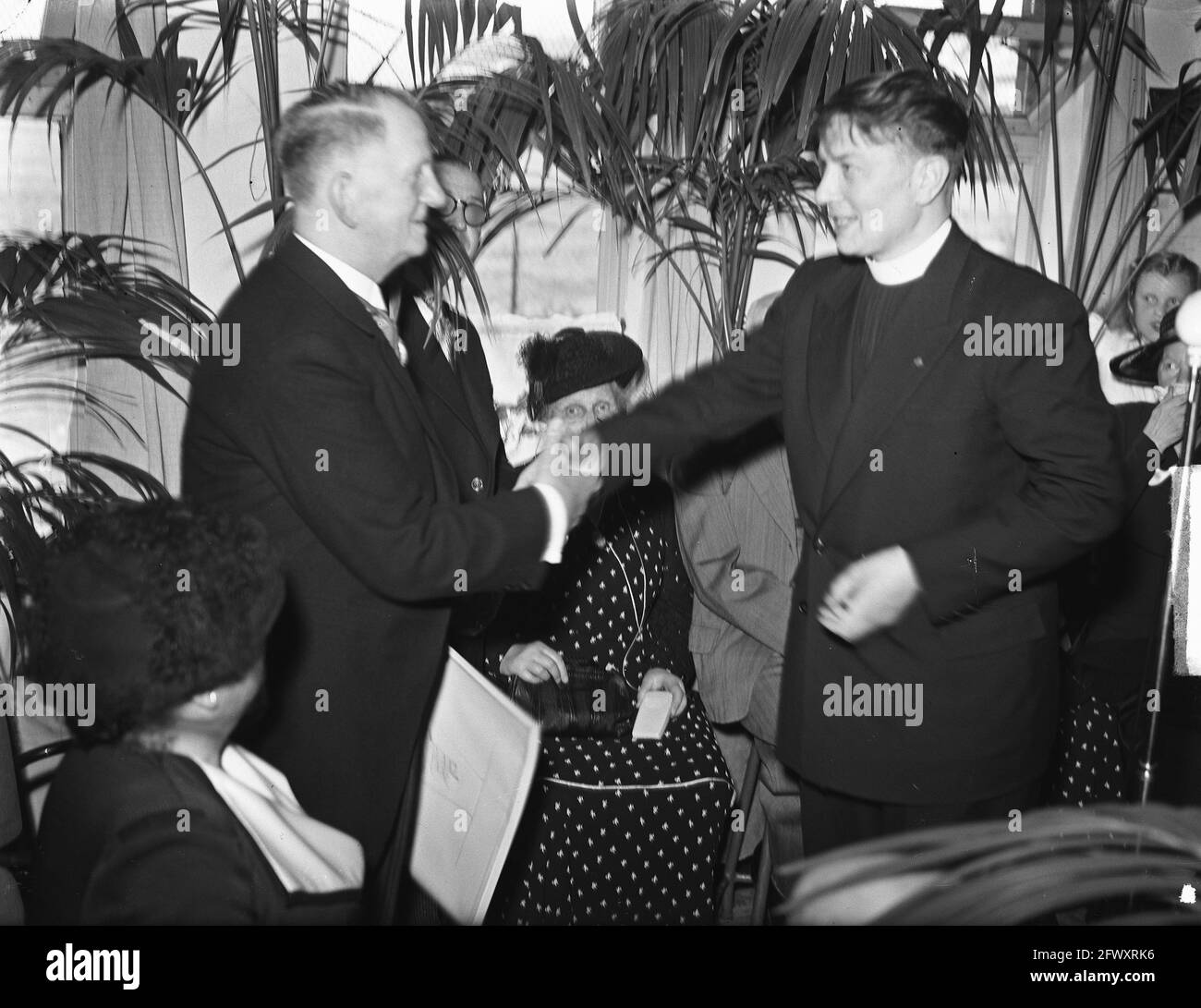 Reception and dinner Mr Smulders sr. in Rotterdam, 1 September 1949 ...