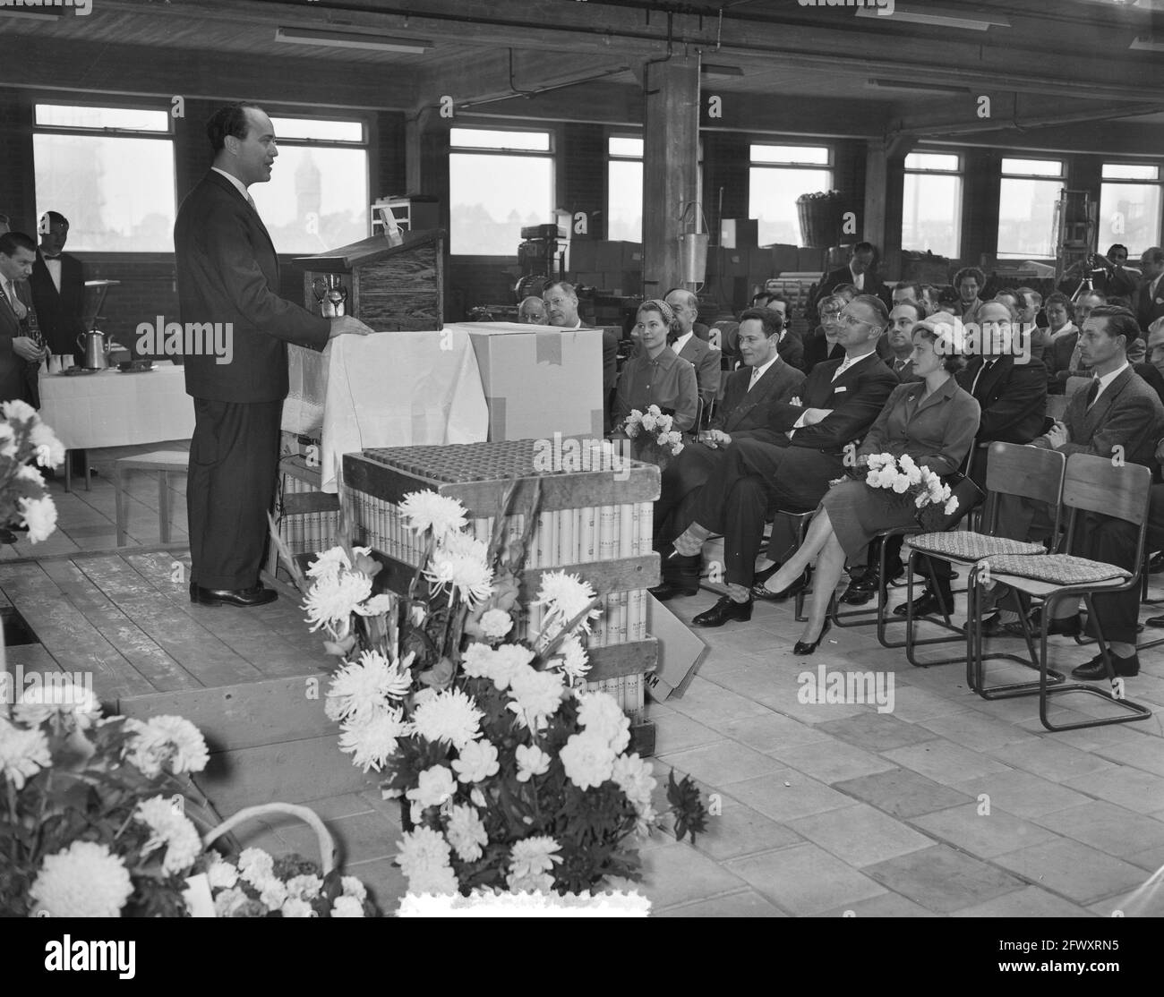 Reception Franken Amsterdam, 8 September 1956, receptions, The ...