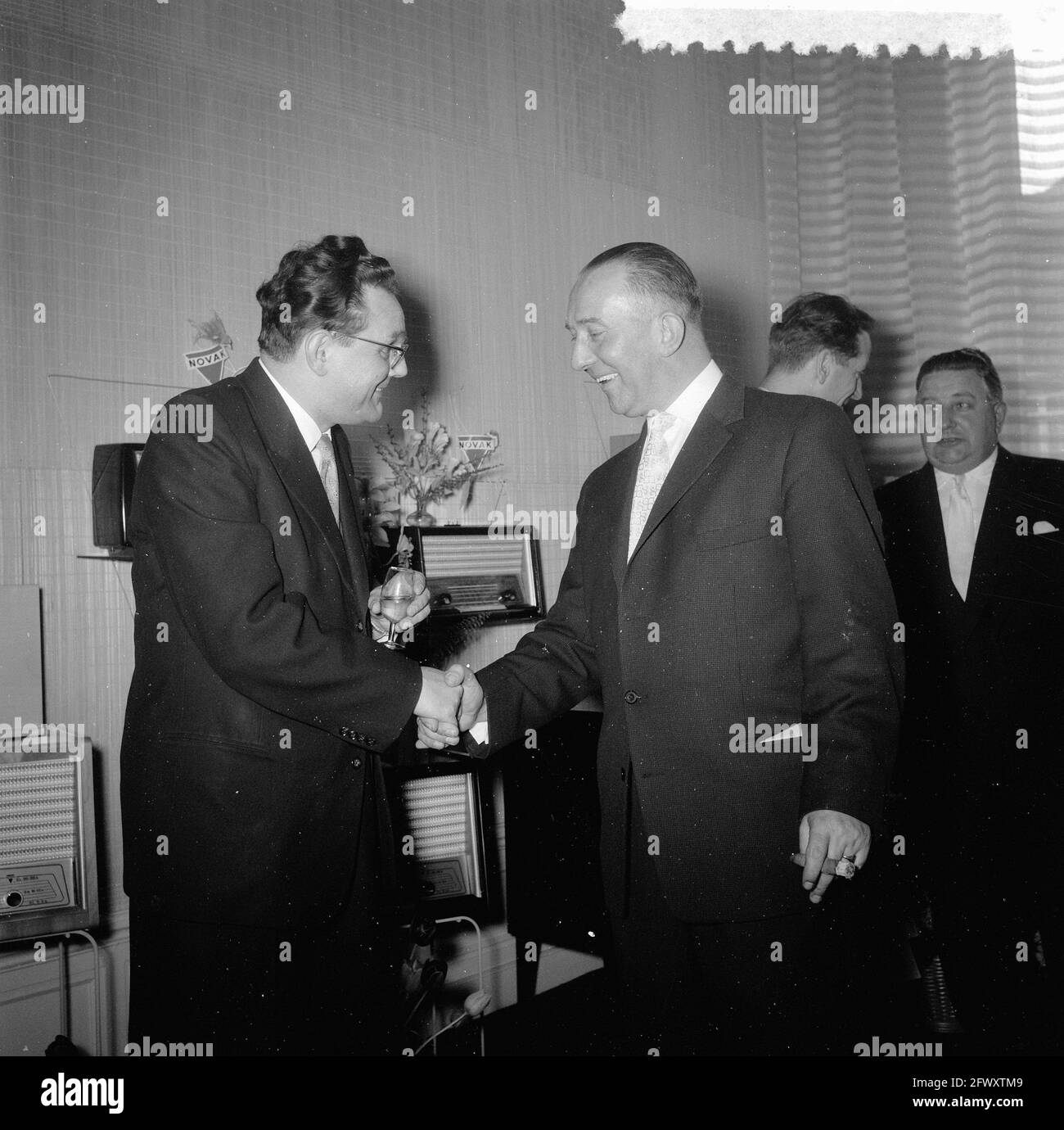 Reception Novak, 1 April 1957, receptions, The Netherlands, 20th ...