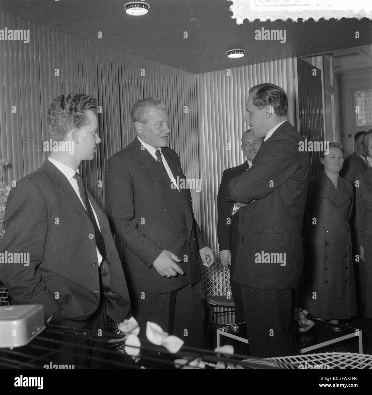 Reception Novak, 9 April 1957, receptions, The Netherlands, 20th ...