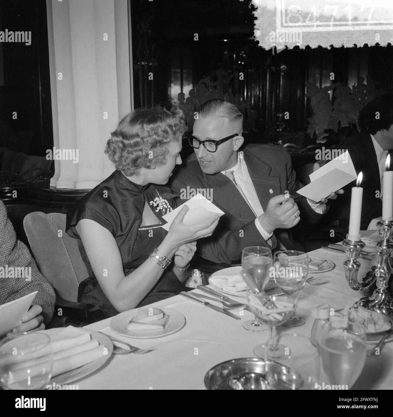 Reception Novak, April 1, 1957, receptions, The Netherlands, 20th ...
