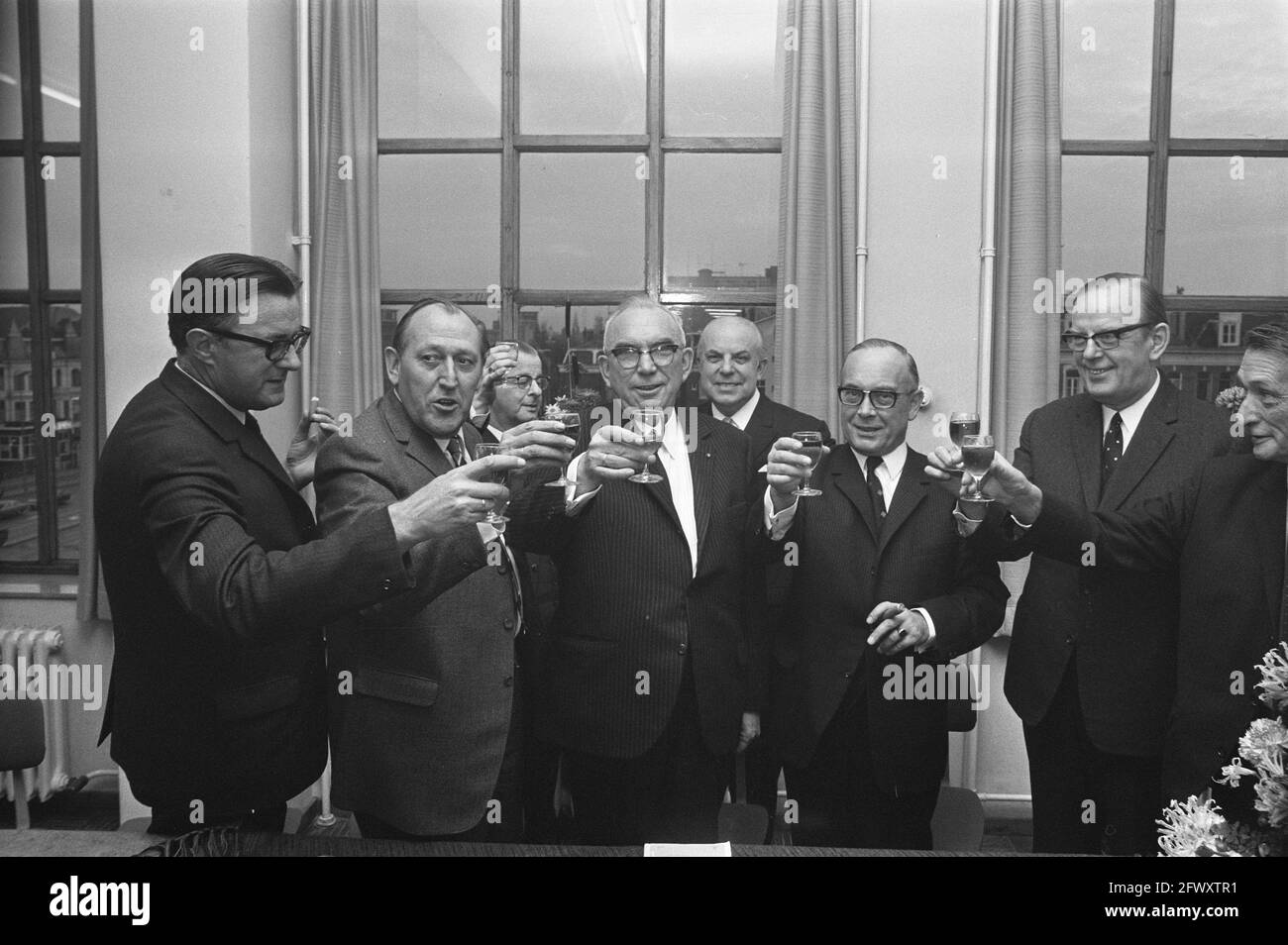 Reception Raad van Arbeid Amsterdam in connection with 50th anniversary ...