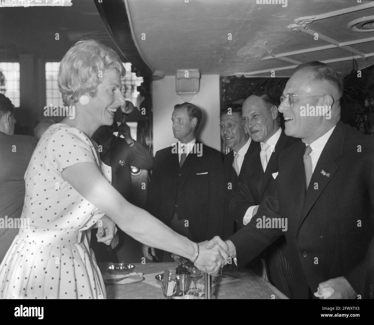 Reception on the occasion of 60th anniversary KNAU. Ad Paulen and Fanny ...