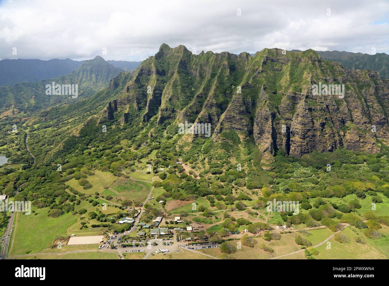 Kualoa Ranch, Oahu, Hawaii Stock Photo - Alamy