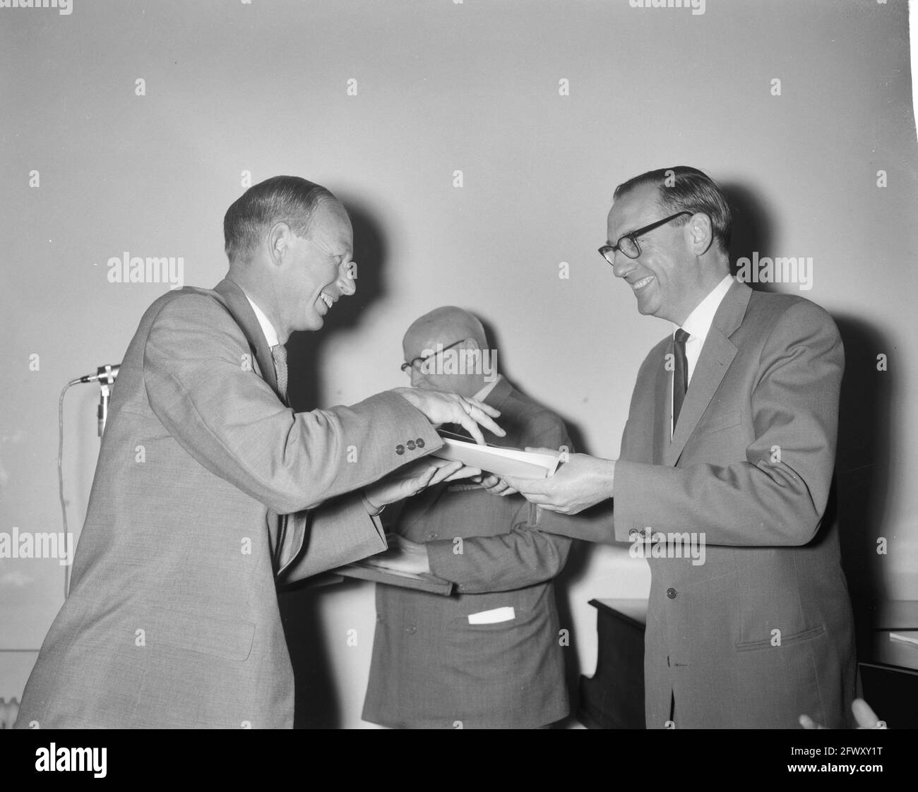 Prize-giving ceremony for the 50 best edited books, June 29, 1961 ...