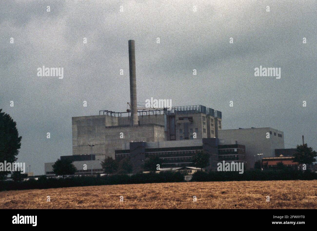 Protest at fast breeder reactor Kalkar ( West Germany ) the fast ...