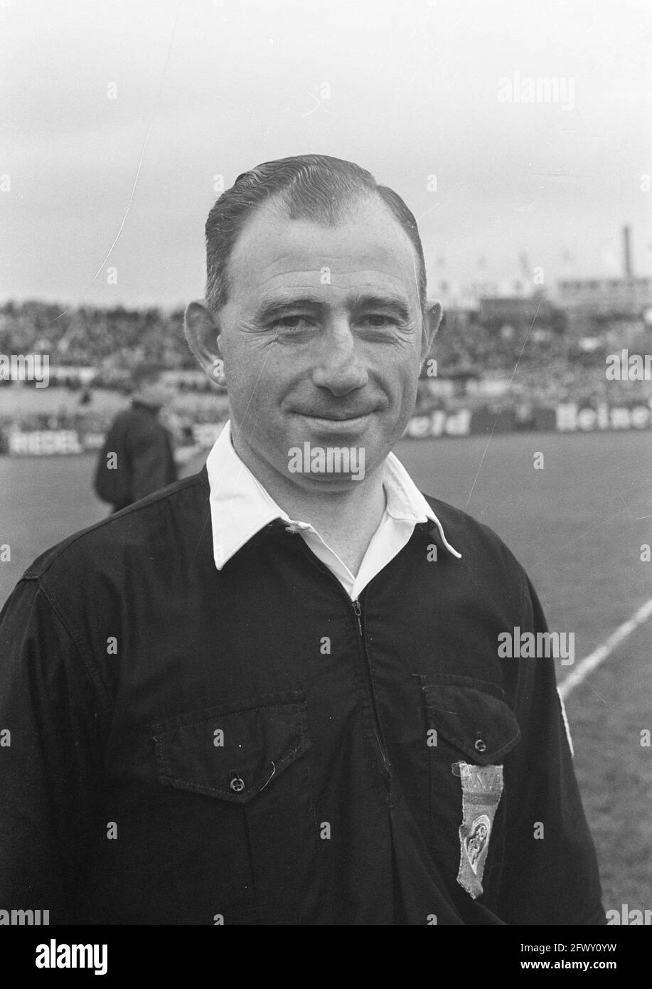 Former soccer player of Vitesse and referee Jef Dorpmans, October 15 ...
