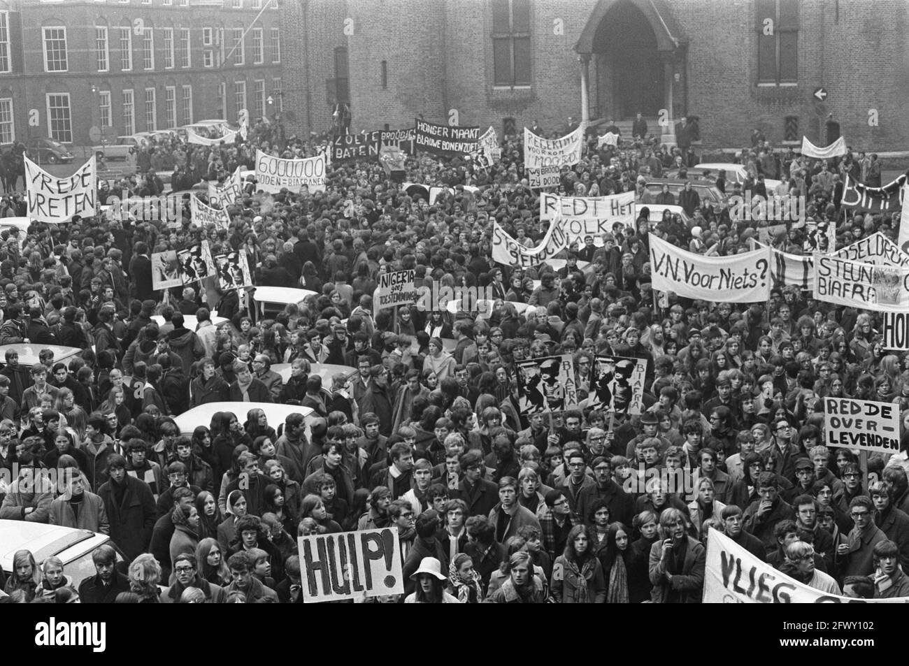 Protest march 1970 Black and White Stock Photos & Images - Alamy