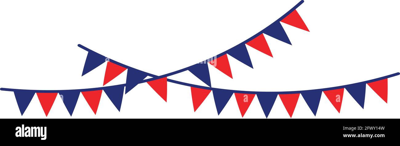 Triangle flag Stock Vector Images - Alamy