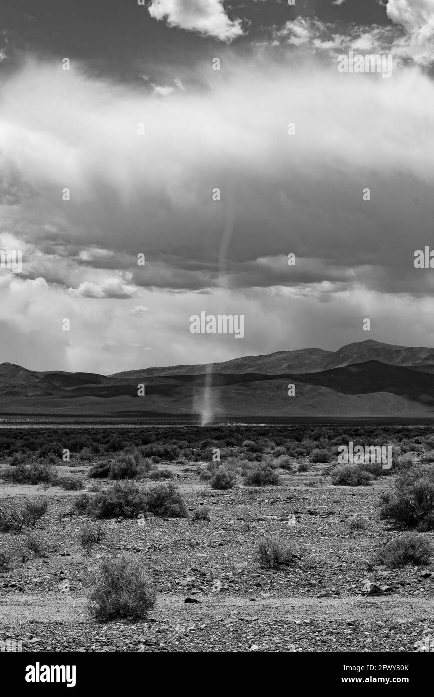 Nevada Dust Devil Stock Photo - Alamy