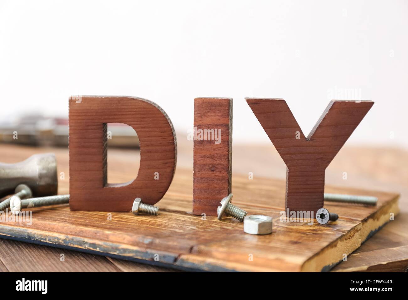 Handyman word hi-res stock photography and images - Alamy