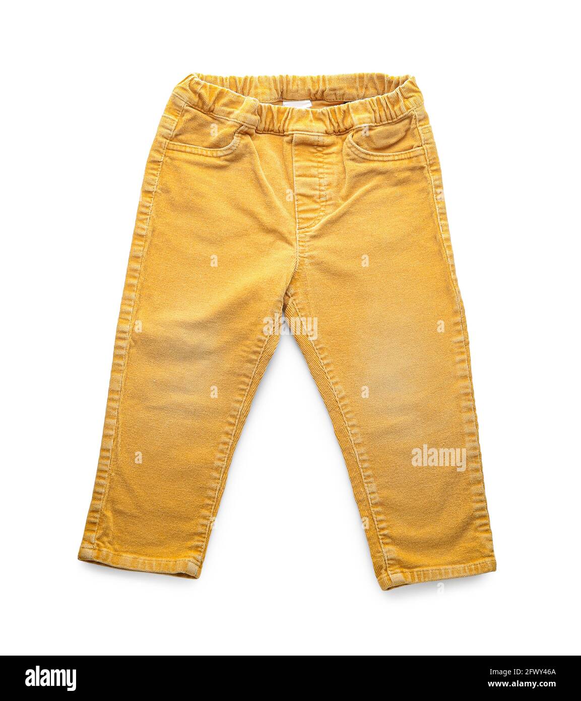 Children's pants on white background Stock Photo - Alamy