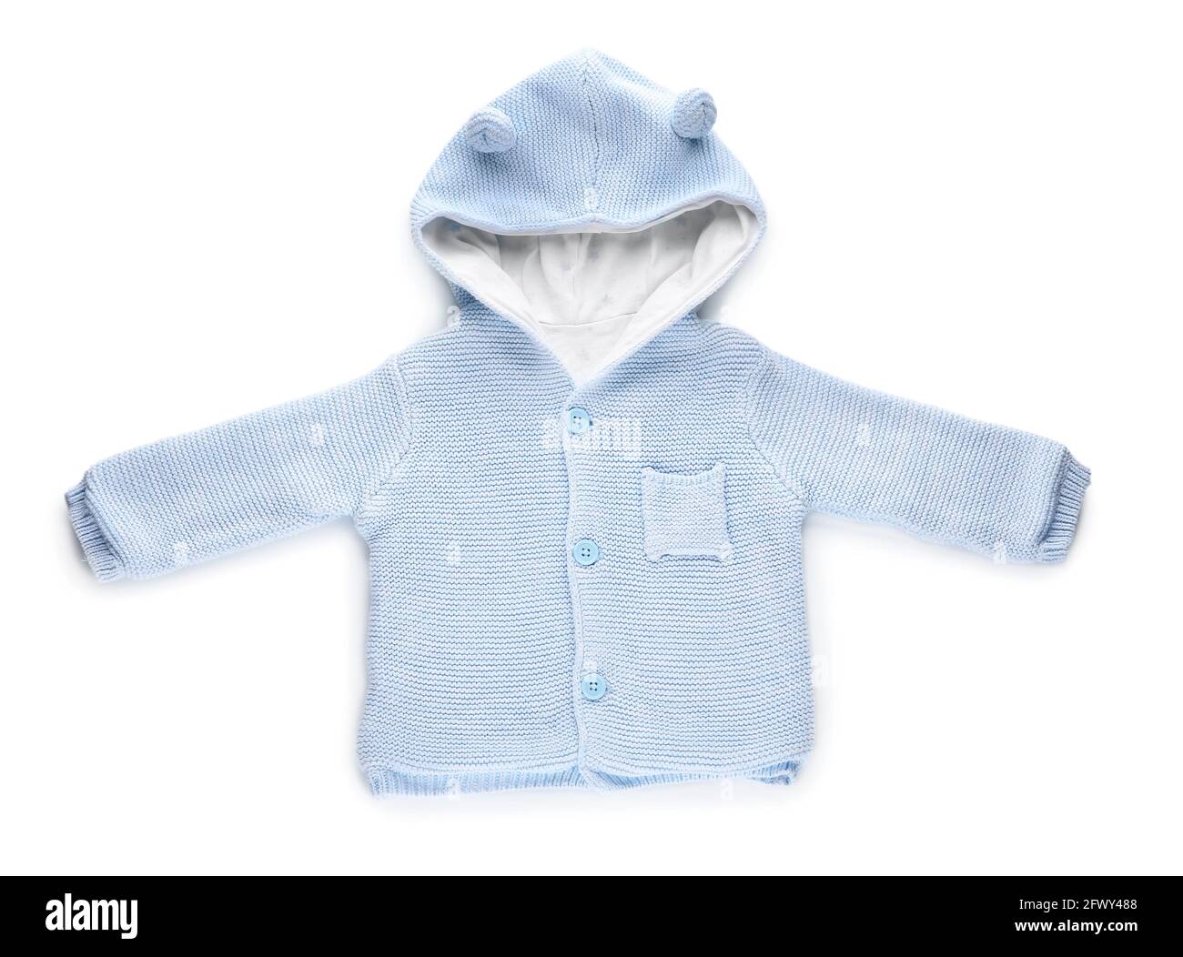 Children's clothes on white background Stock Photo - Alamy