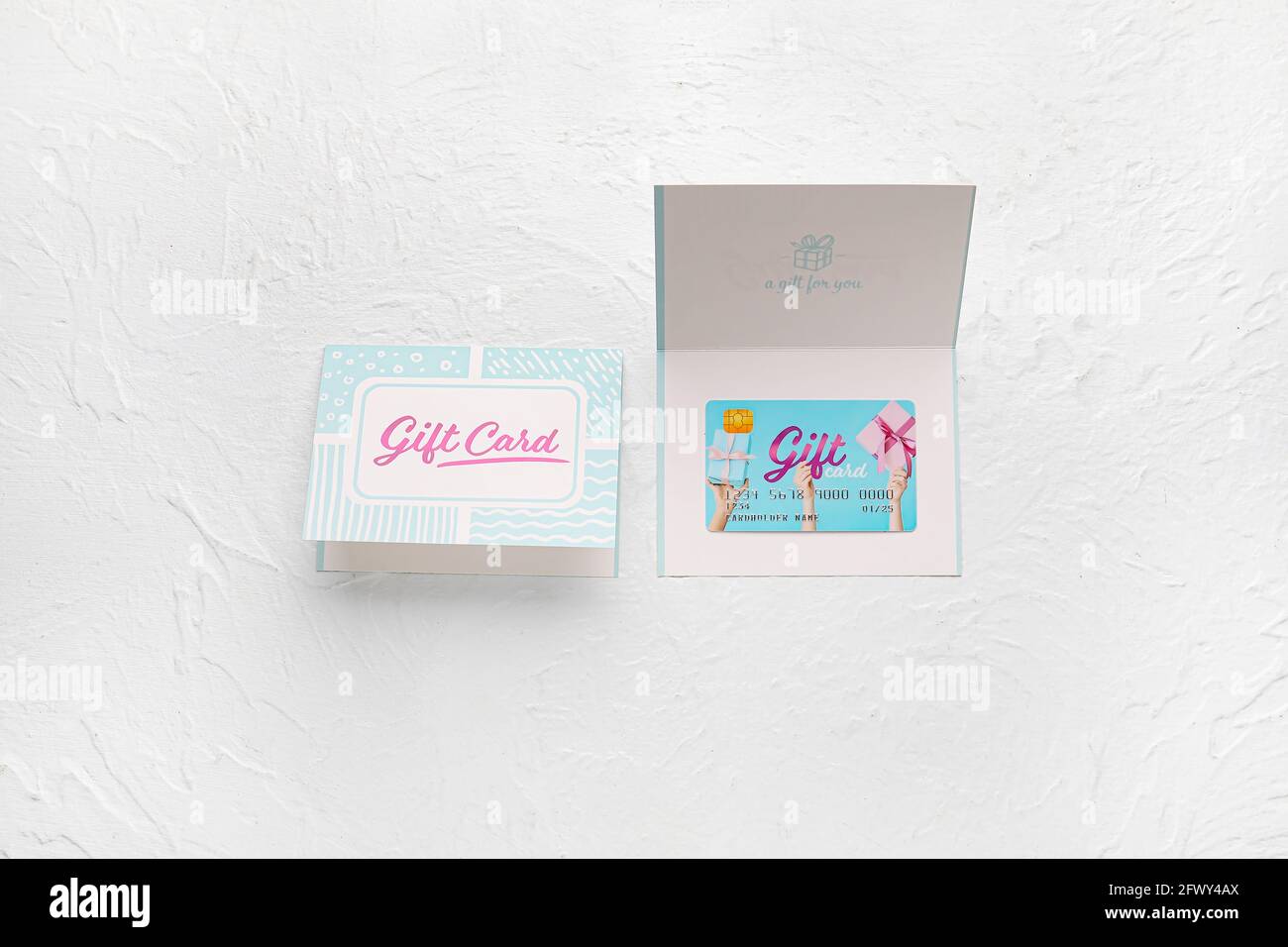 Credit card voucher flat hi-res stock photography and images - Alamy