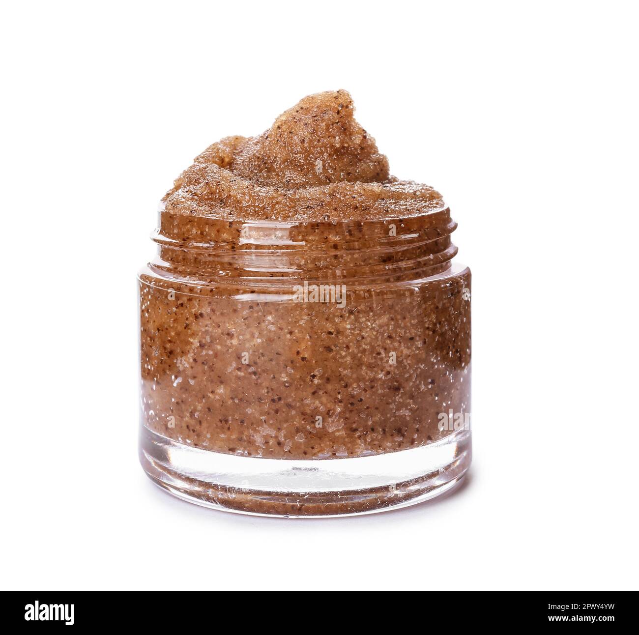 Jar chocolate body scrub hi-res stock photography and images - Alamy