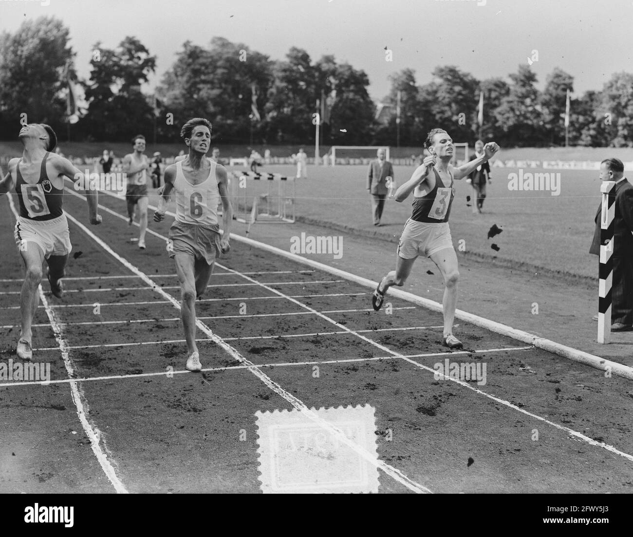 Athletics Belgium against The Netherlands Woesing, 5 August 1951 ...