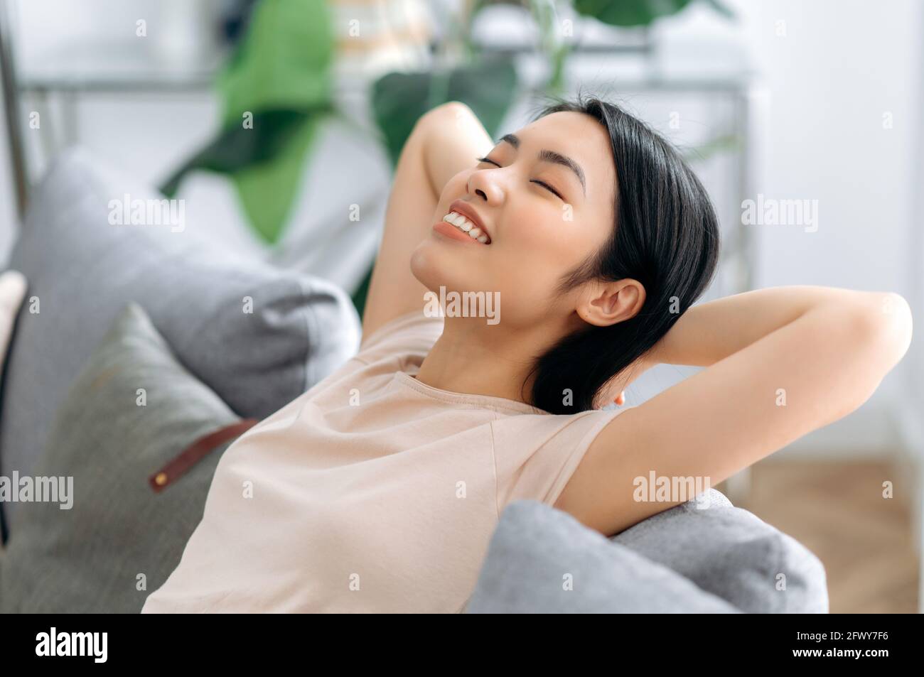 Chilling At Home High Resolution Stock Photography and Images - Alamy