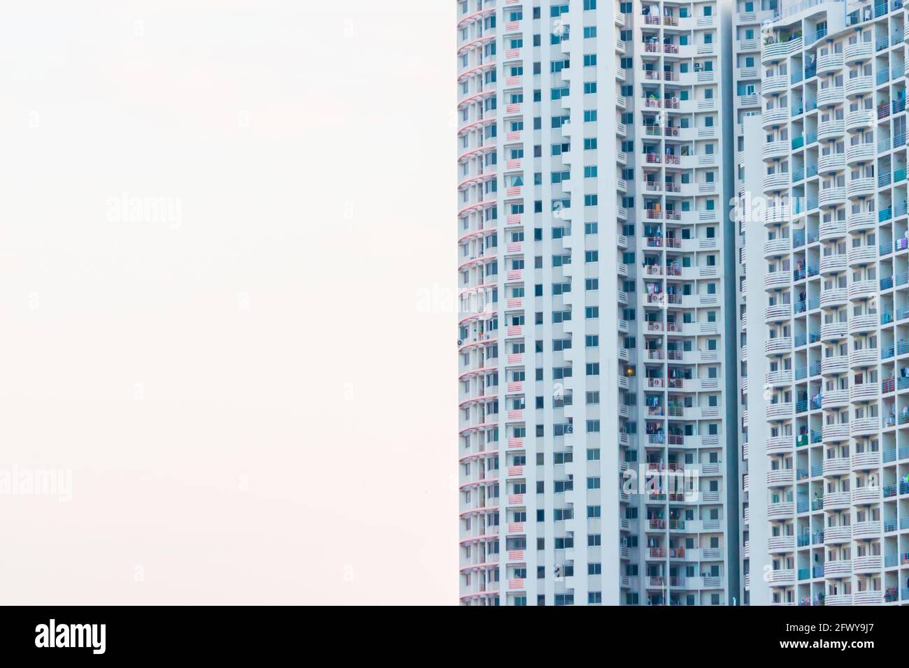 modern high condominium background Stock Photo - Alamy