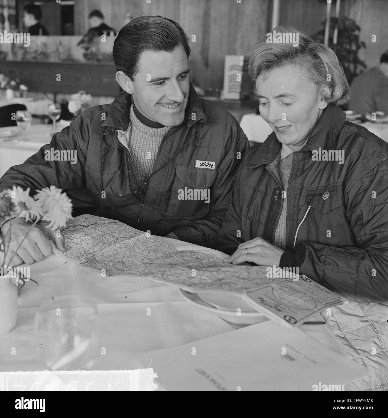 Rally de Monte Carlo , the 1963 World Champion Car Racing Graham Hill ...