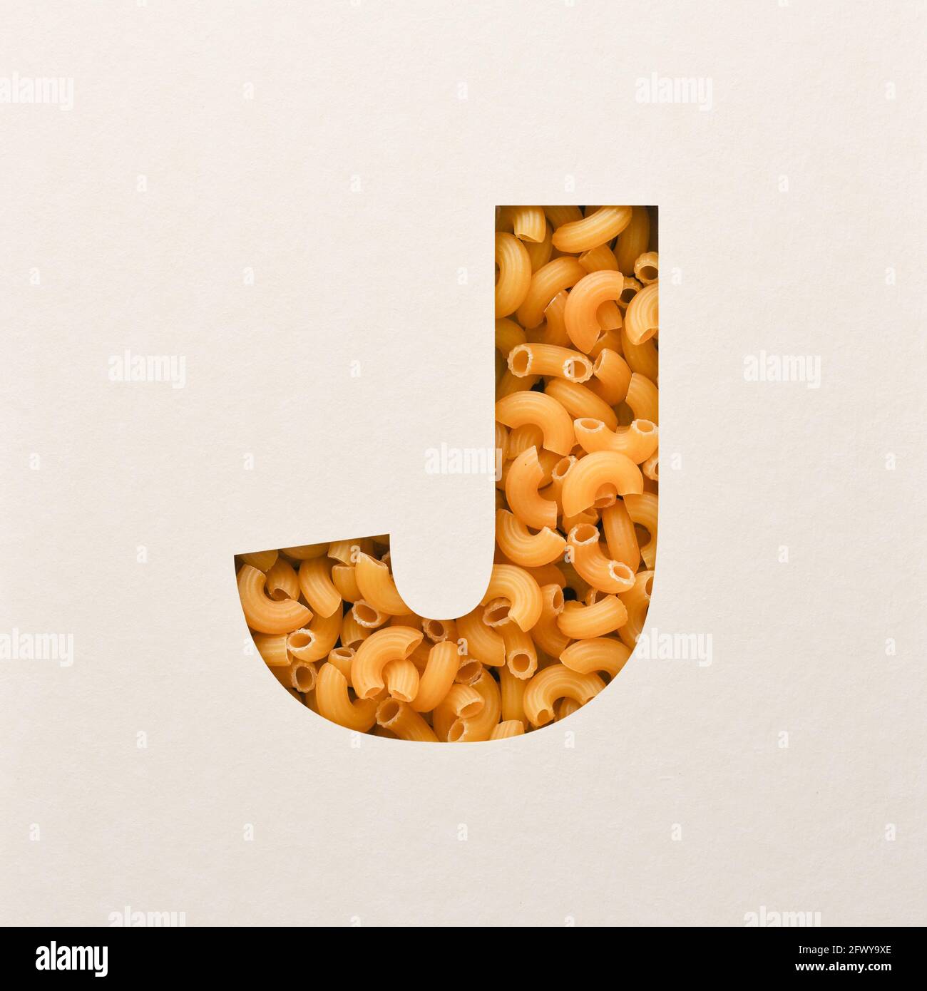 Macaroni alphabet letters hi-res stock photography and images - Alamy